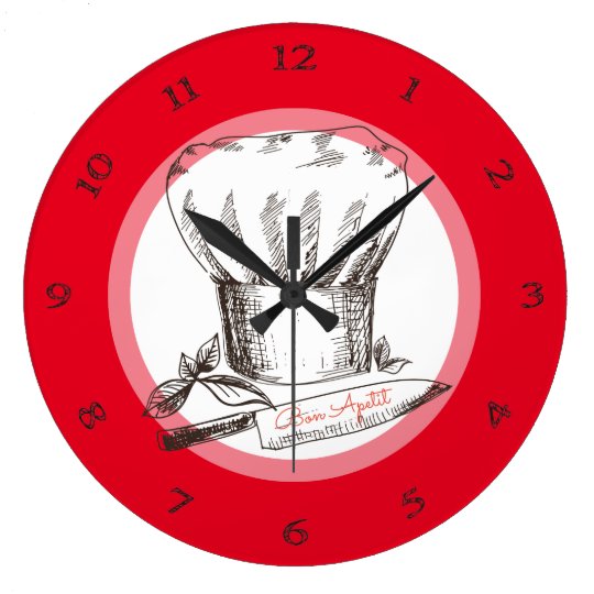 Country Gingerbread Chefs Clock | Zazzle.com