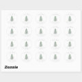 'Hand Drawn Evergreen Tree' Labels | Zazzle