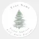 'Hand Drawn Evergreen Tree' Labels | Zazzle