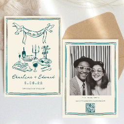 Hand Drawn Funky Handwritting Save the date | Zazzle