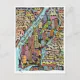 Hand Drawn Map of New York City Postcard | Zazzle