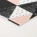 Hand Drawn Triangle Geometric Pattern Yoga Mat | Zazzle