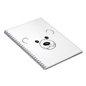 Hand Drawn Very Cute bear The Cutest Bear Art Notebook | Zazzle