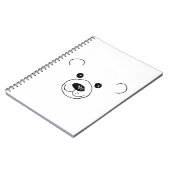 Hand Drawn Very Cute bear The Cutest Bear Art Notebook | Zazzle