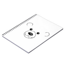 Hand Drawn Very Cute bear The Cutest Bear Art Notebook | Zazzle