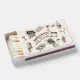 Hand Drawn Western Country wedding Matchboxes | Zazzle