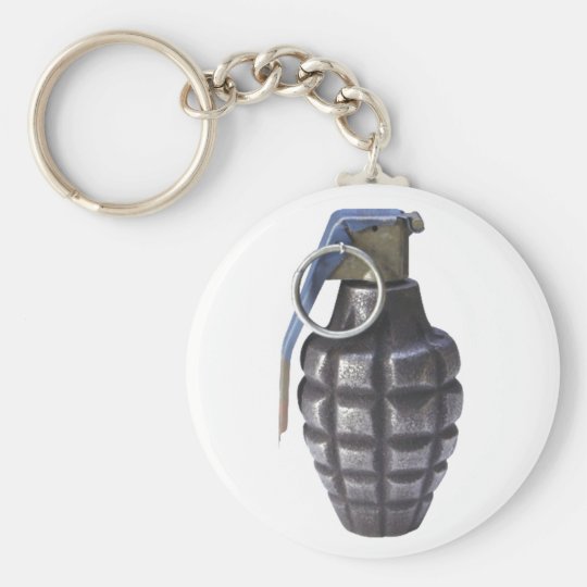 HAND GRENADE KEYCHAIN | Zazzle.com