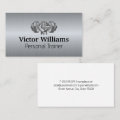 Hand Holding Weight | Gym Fitness Business Card | Zazzle