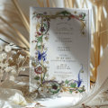 Hand-Illustrated Royal Medieval Wedding Invitation | Zazzle