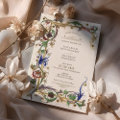 Hand-Illustrated Royal Medieval Wedding Invitation | Zazzle