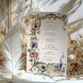 Hand-Illustrated Royal Medieval Wedding Invitation | Zazzle