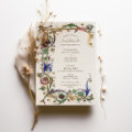 Hand-Illustrated Royal Medieval Wedding Invitation | Zazzle