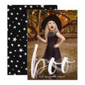 My First Boo Baby's First Halloween Photo Card | Zazzle