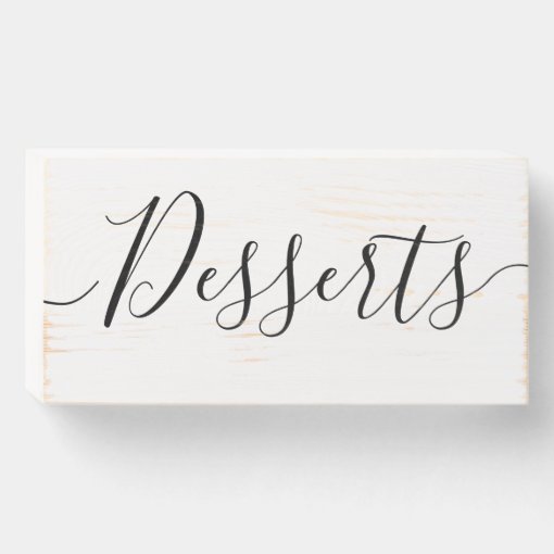 Hand lettered style text custom word wedding table wooden box sign | Zazzle