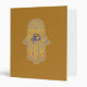 Hand of Fatima Hamsa 3 Ring Binder | Zazzle