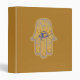 Hand of Fatima Hamsa 3 Ring Binder | Zazzle