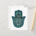 Hand of Fatima Postcard | Zazzle