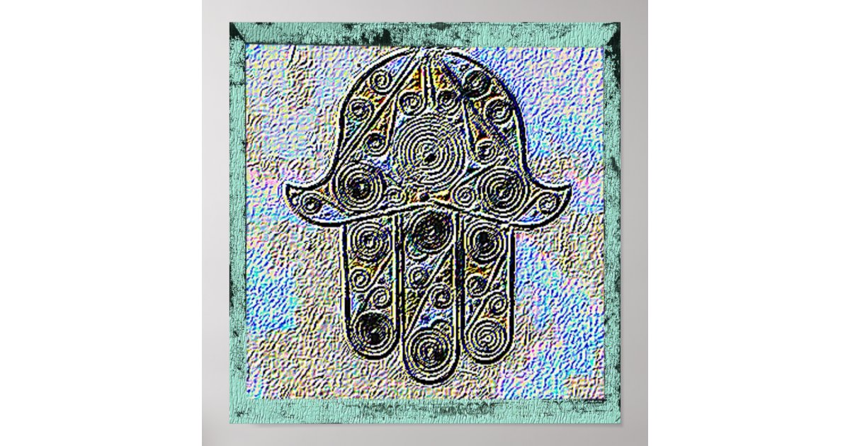 Hand of Fatima Print | Zazzle