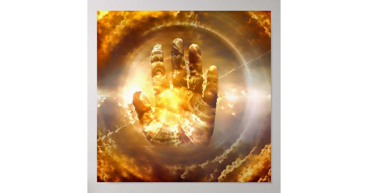 Hand of God Poster | Zazzle