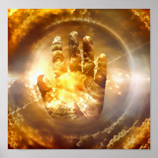 Hand of God Poster | Zazzle