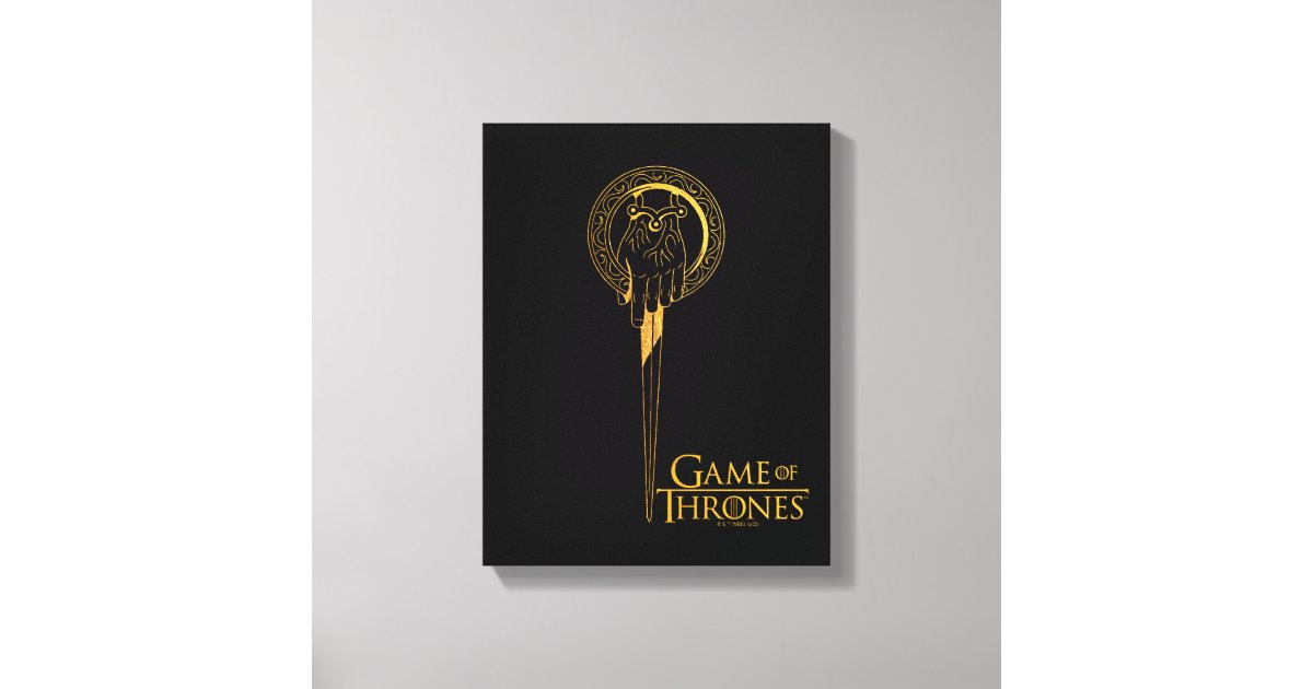 Hand of the King Icon Canvas Print | Zazzle