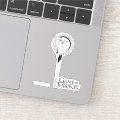 Hand of the King Icon Sticker | Zazzle