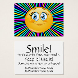 Hand Out a Smile ! by SRF | Zazzle