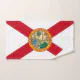 Hand Towel with Flag of Florida State, USA | Zazzle