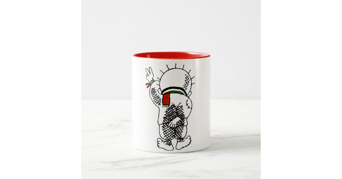 Handala (Palestinian Kid) on Mug | Zazzle