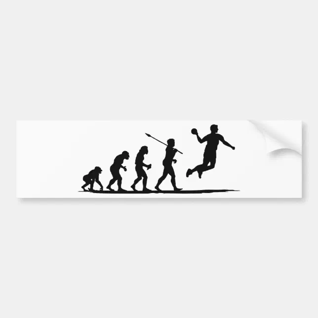Handball Bumper Sticker | Zazzle