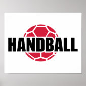 Handball Poster | Zazzle