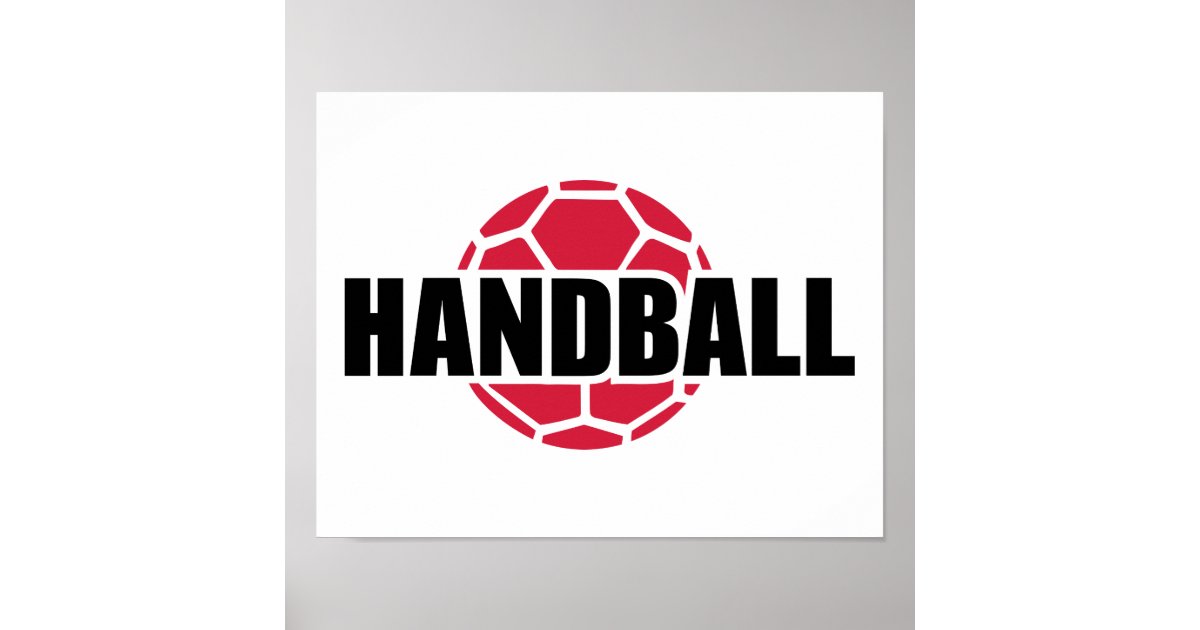 Handball Poster | Zazzle