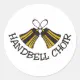 Handbell Choir Classic Round Sticker | Zazzle