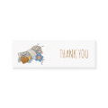 Handcrafted Creations Yarn Sewing Thank You Card | Zazzle