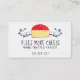Handcrafted gourmet cheese catering business card | Zazzle