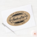 Handcrafted Personalized Label Stickers | Zazzle