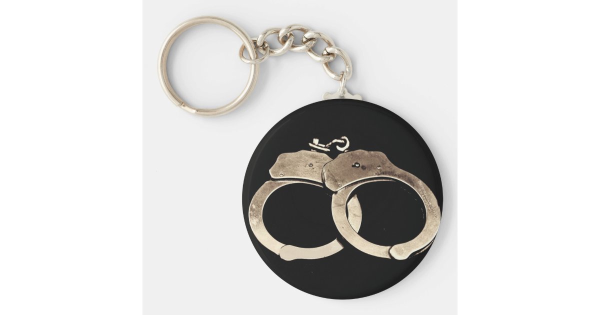 Handcuffs Key Chain | Zazzle.com