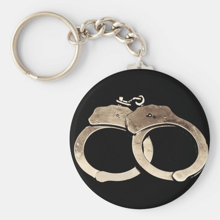 Handcuffs Key Chain | Zazzle.com
