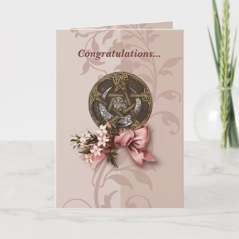 Handfasting Congratulations Card | Zazzle