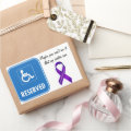Handicap Parking Sign Rectangular Sticker | Zazzle
