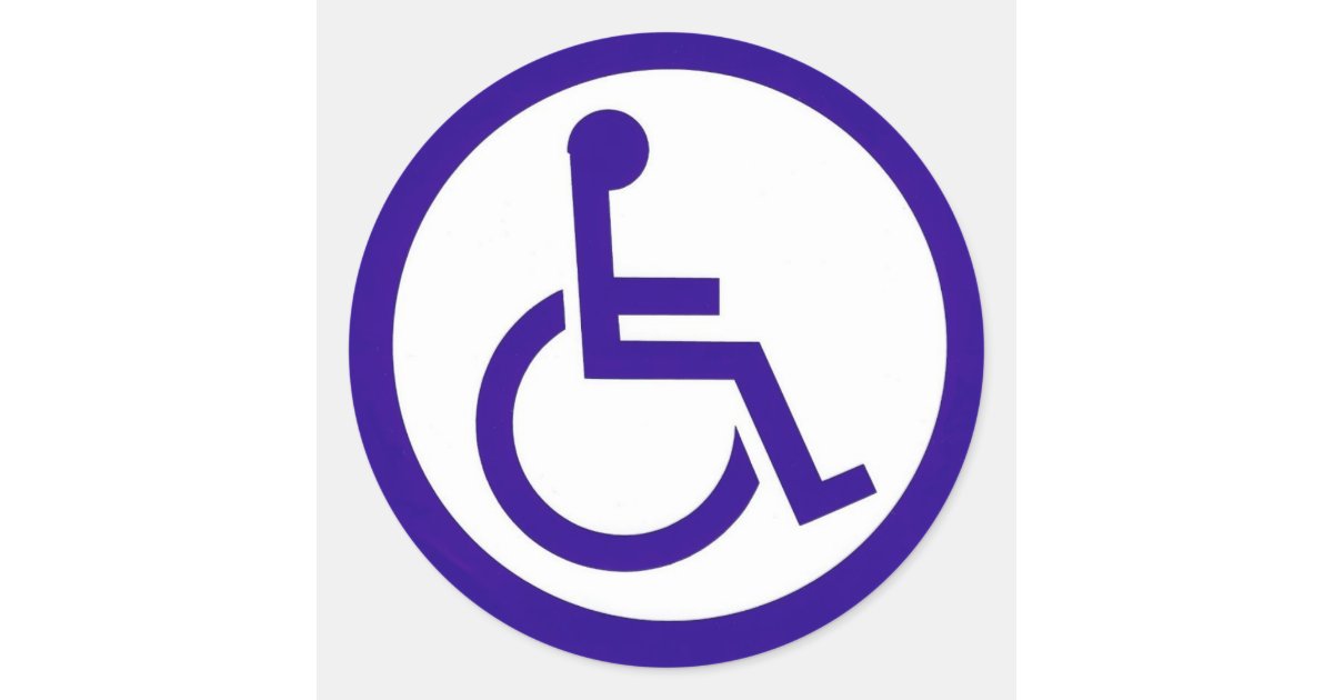 Handicap Sticker | Zazzle