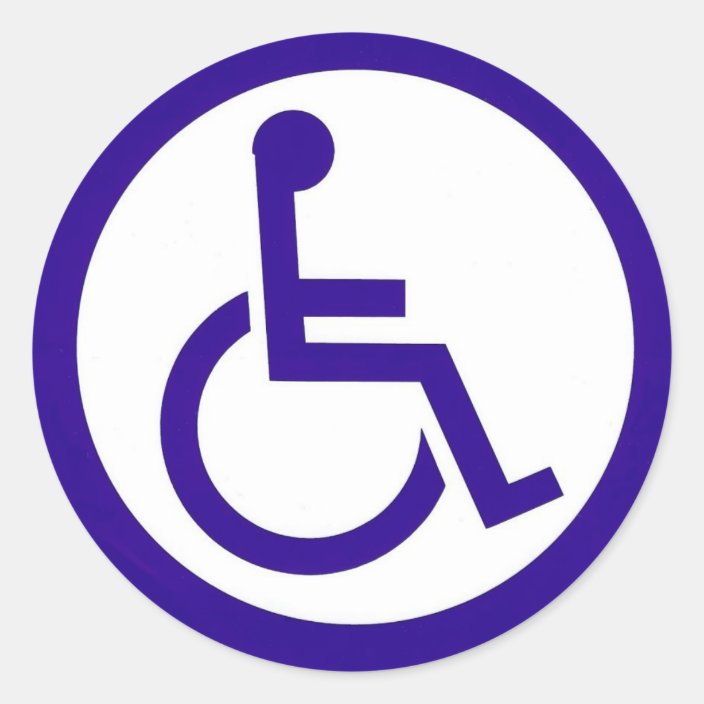 Handicap Sticker | Zazzle.com