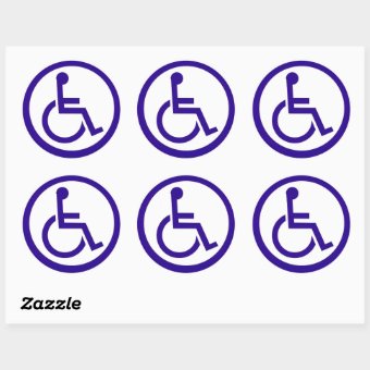 Handicap Sticker | Zazzle