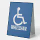 Handicapped Wheelchair Table Tent Sign | Zazzle