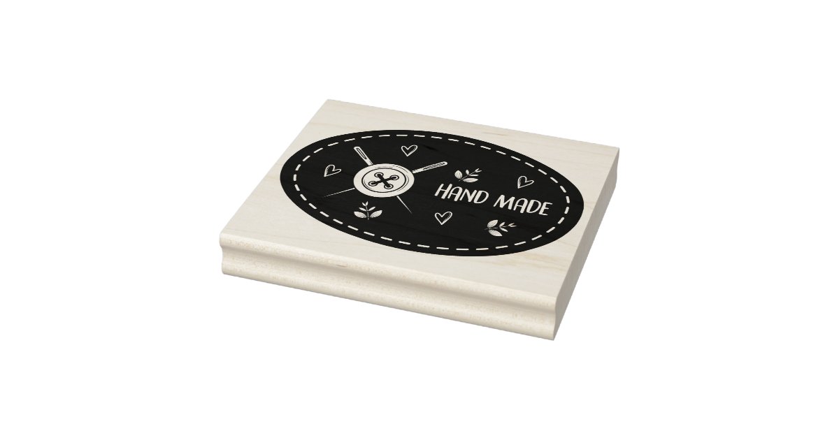 Handmade Business Packaging Stamp | Zazzle