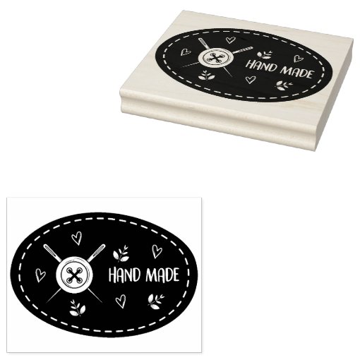 Handmade Business Packaging Stamp | Zazzle