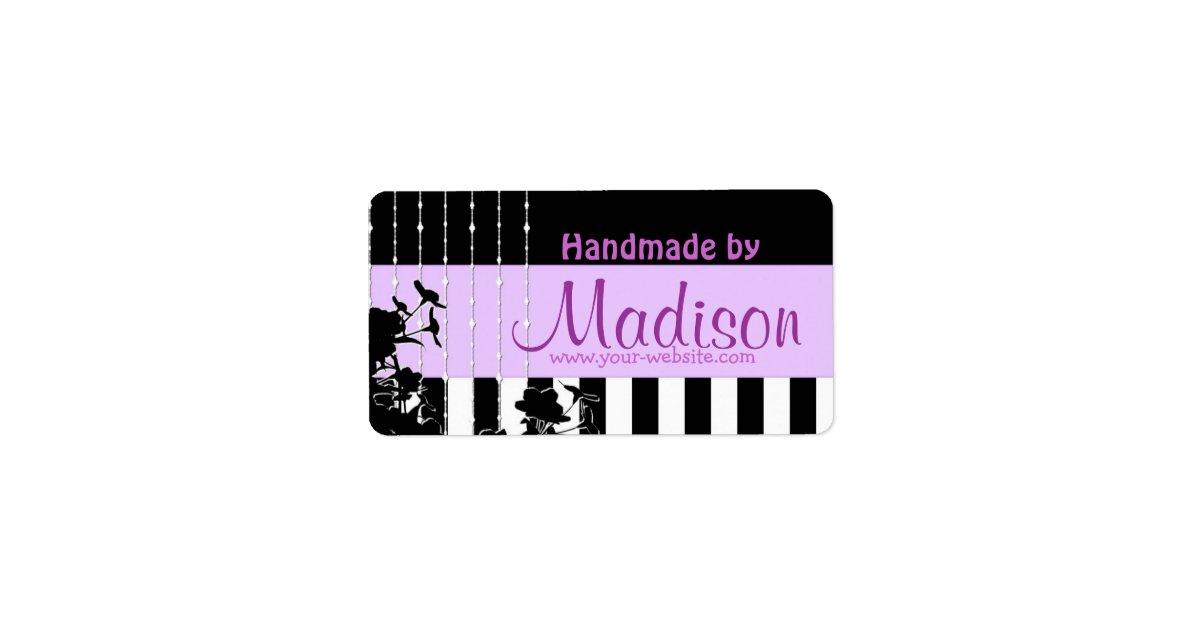 Handmade by - labels | Zazzle