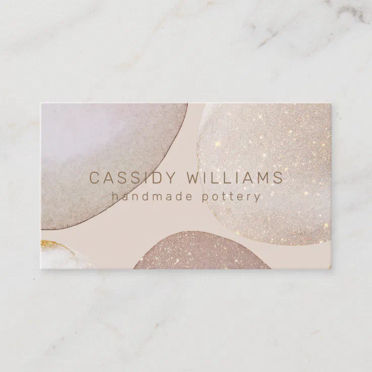 Handmade Ceramics Potter Pottery Business Card | Zazzle