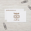 Handmade crafty Business card | Zazzle