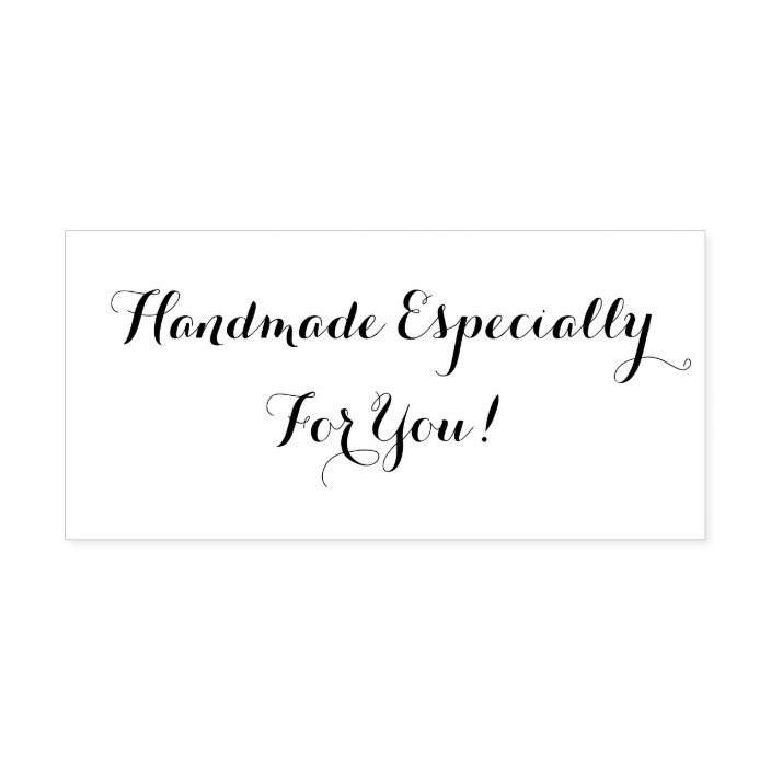 Handmade Especially For You Stamper Self-inking Stamp | Zazzle.com